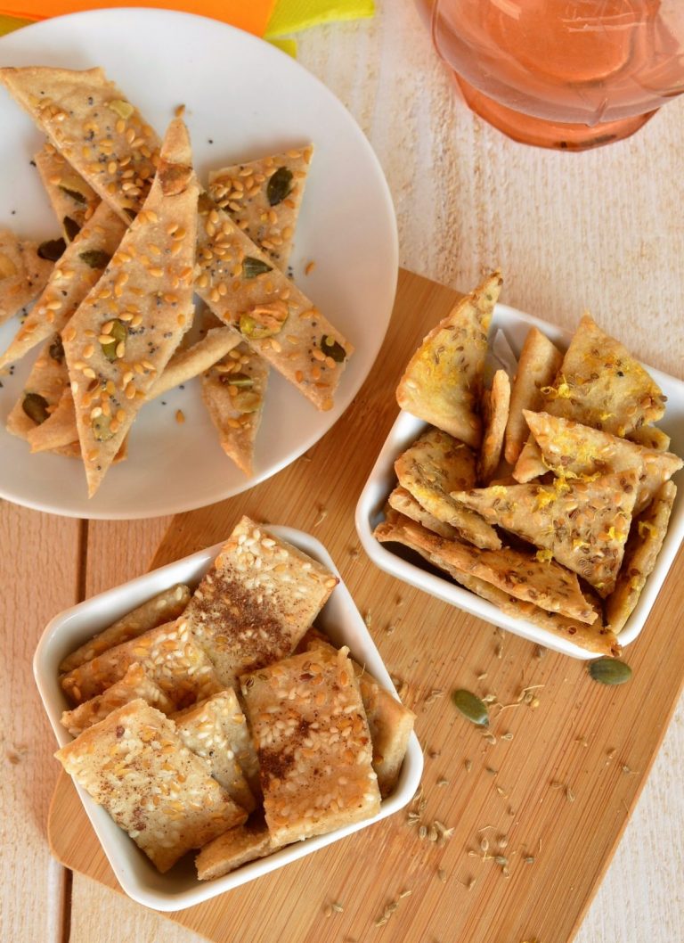 Les Crackers Apéritifs sans gluten à la méditerranéenne - Ma Vie Sans ...