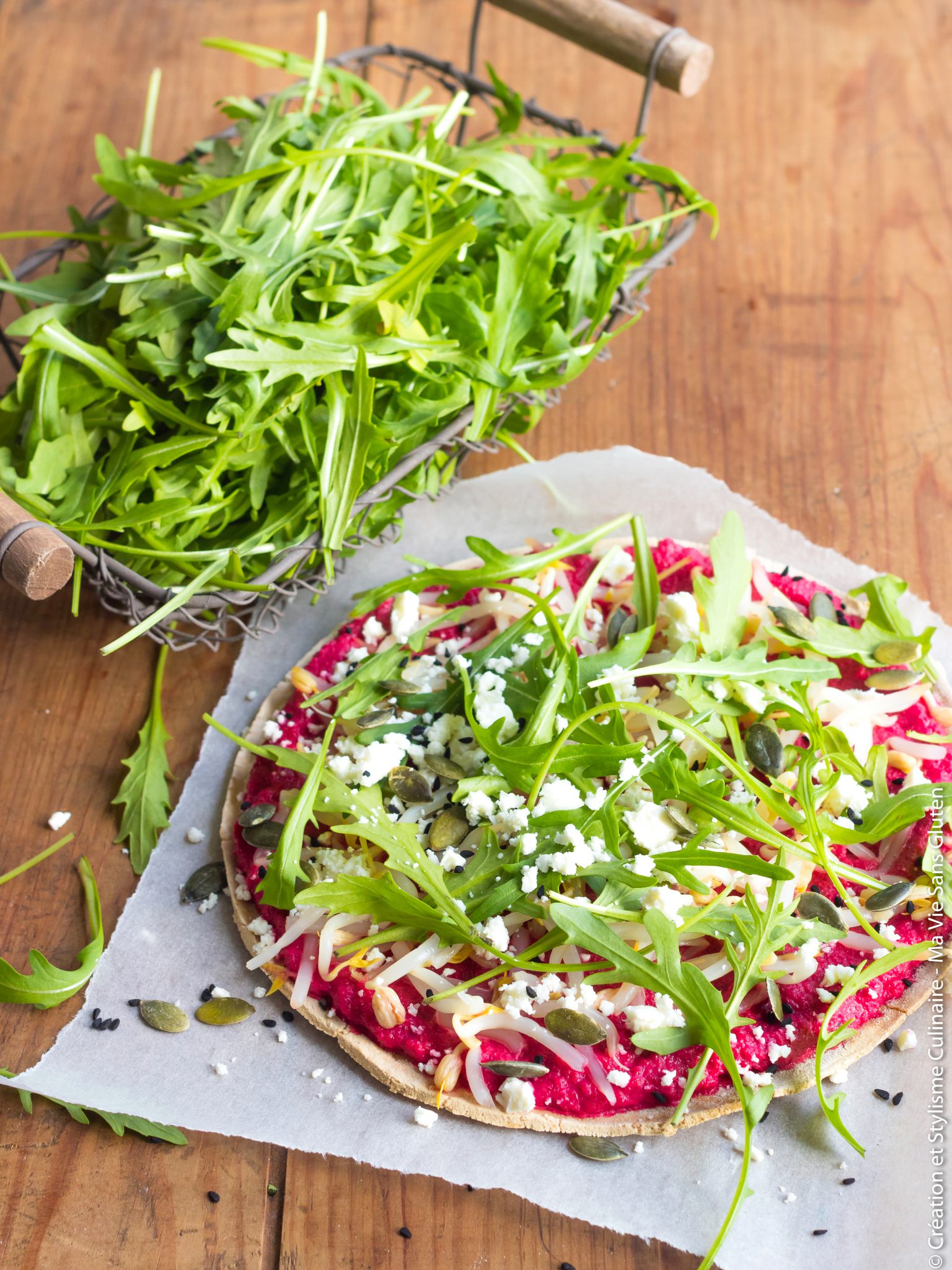 Pink pizza sans gluten - Ma Vie Sans Gluten